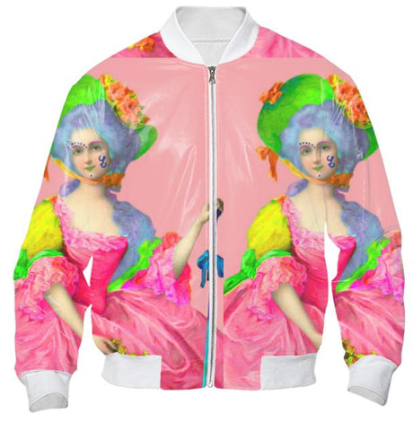 Lavinia fenton fluo neobaroque bomber jacket – PAOM