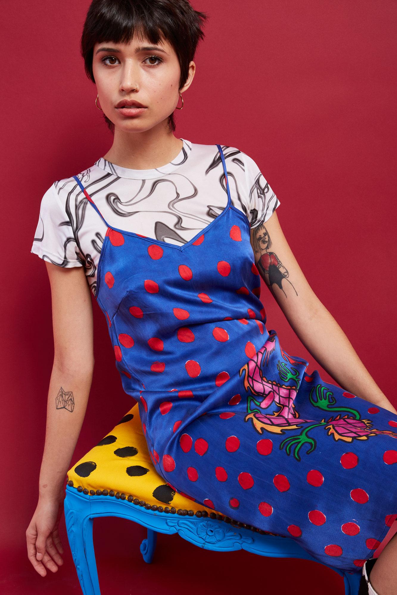 DRAGON SLIP DRESS – PAOM