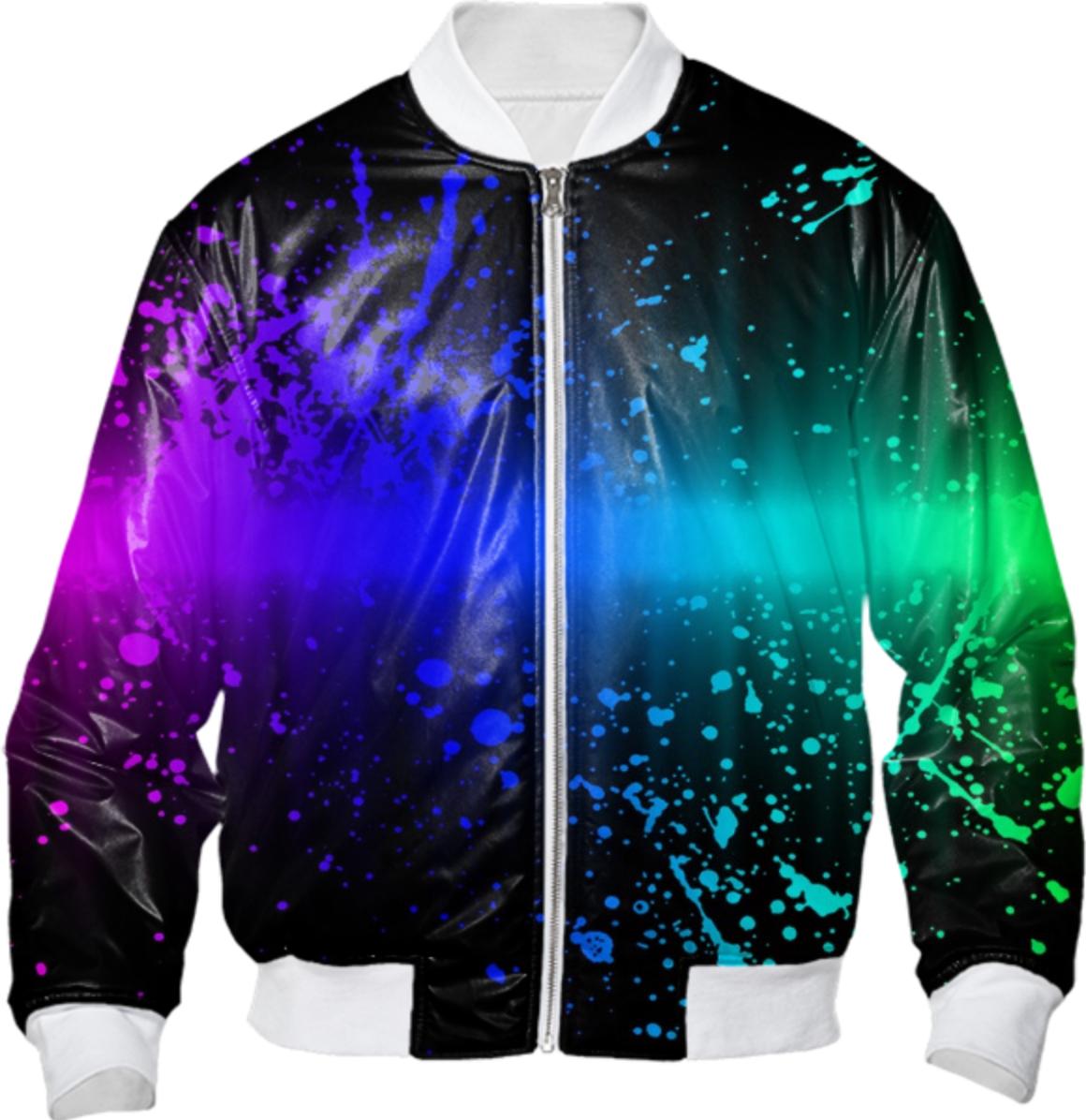 Splash On Neon Jacket – PAOM