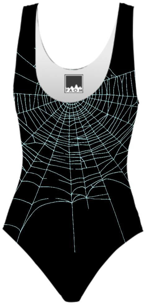 spider web leotard